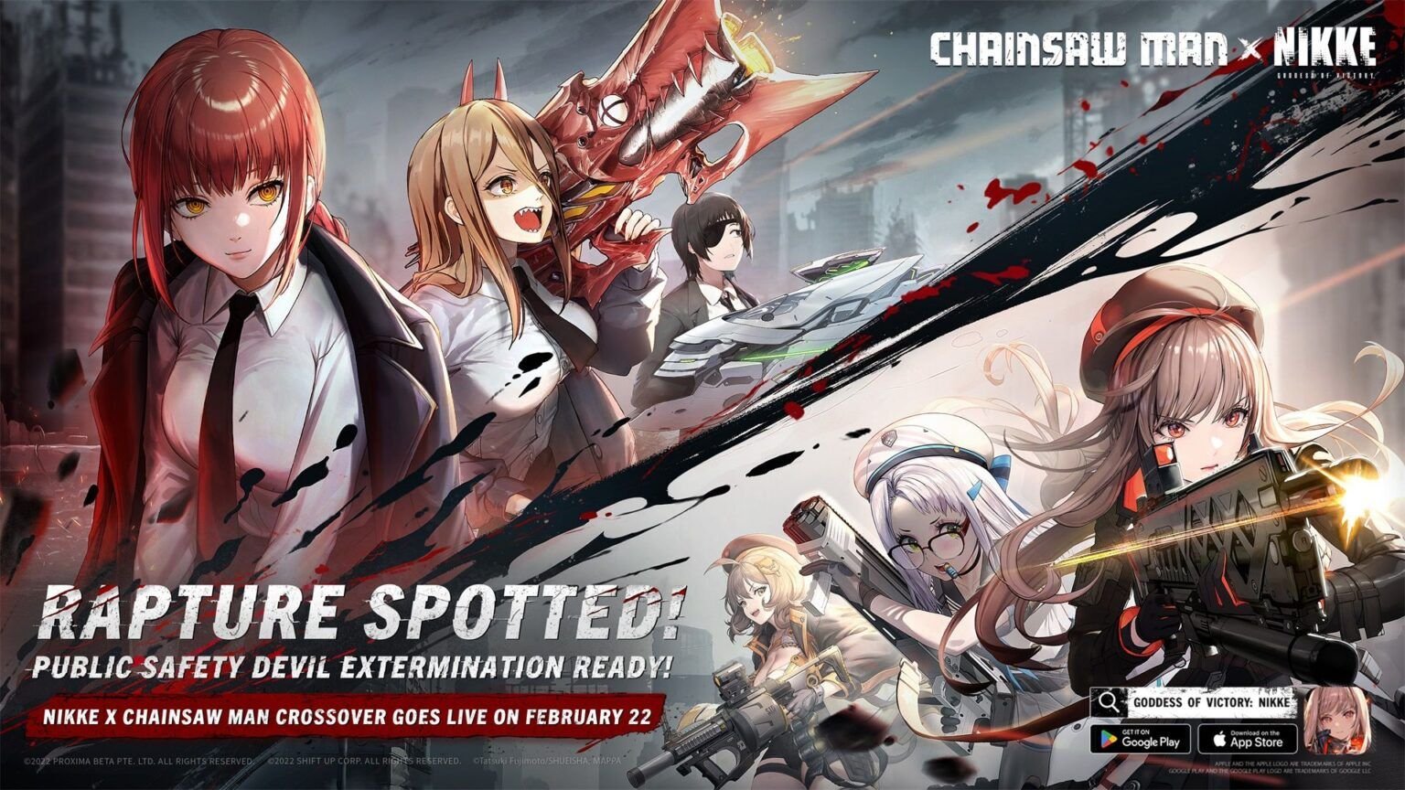 'Goddess of Victory: NIKKE' y 'Chainsaw Man' cruzan sus caminos con ...