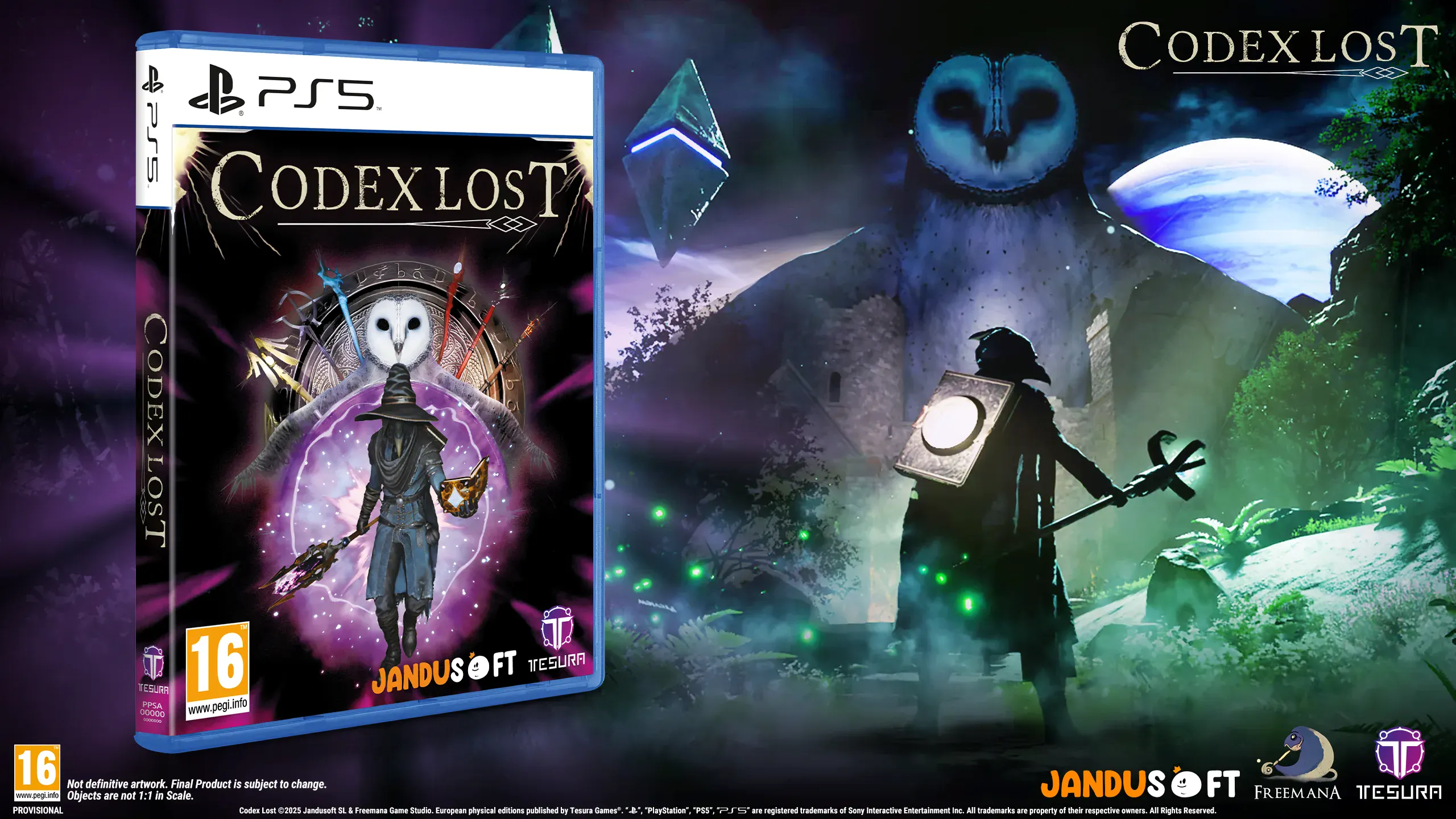 Tesura Games y JanduSoft se unen para lanzar Codex Lost en formato físico